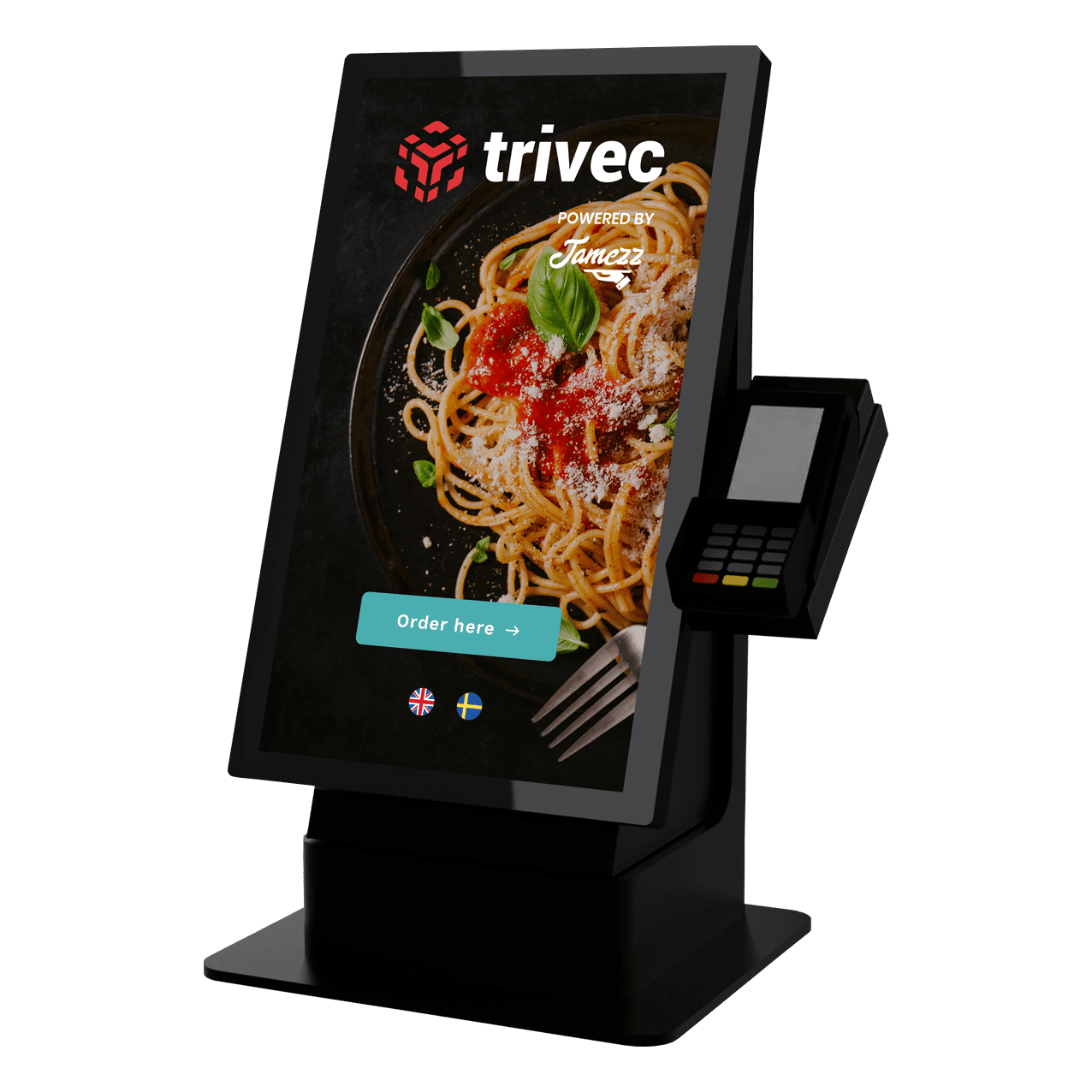 Borne de commande restaurant - Trivec Belgique